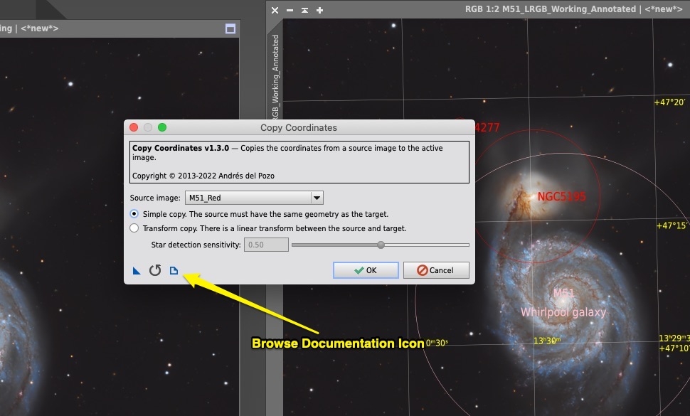 Pixinsight Documentation For Processes And Scripts Telescope Live